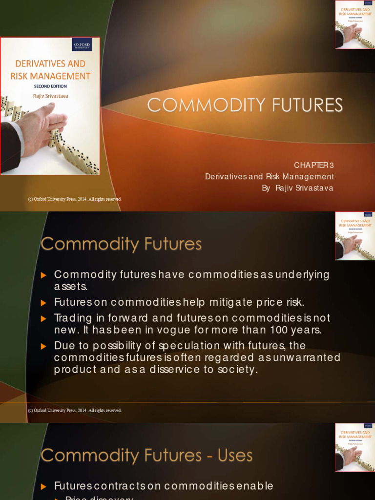 Future Pricing in Commodity Futures | PDF | Futures Contract | Hedge ...