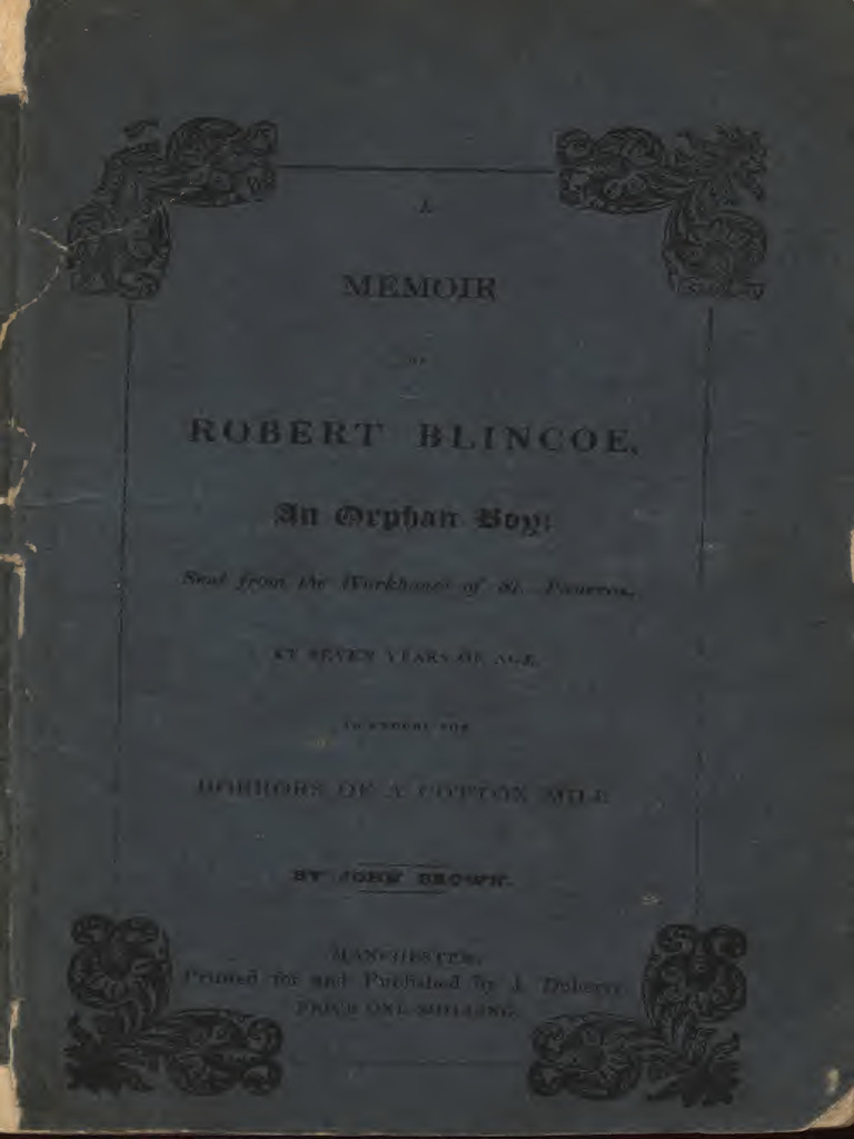 A Memoir of Robert Blincoe | PDF