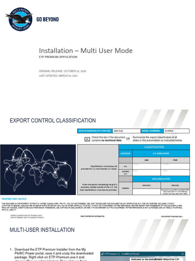 ETPv3.3-Tutorial_Intallation_Multi-user | PDF | Proxy Server | Software