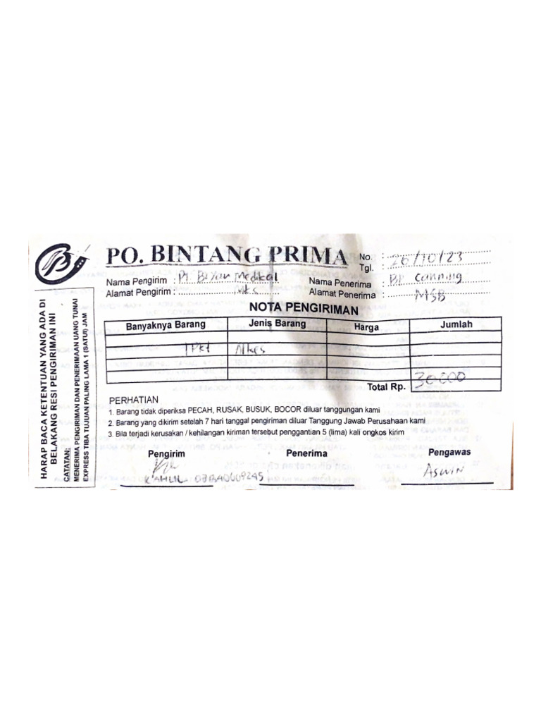 Po. Bintang Prima | PDF