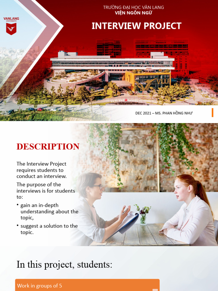 Interview Project Guidelines Pdf Interview Brainstorming