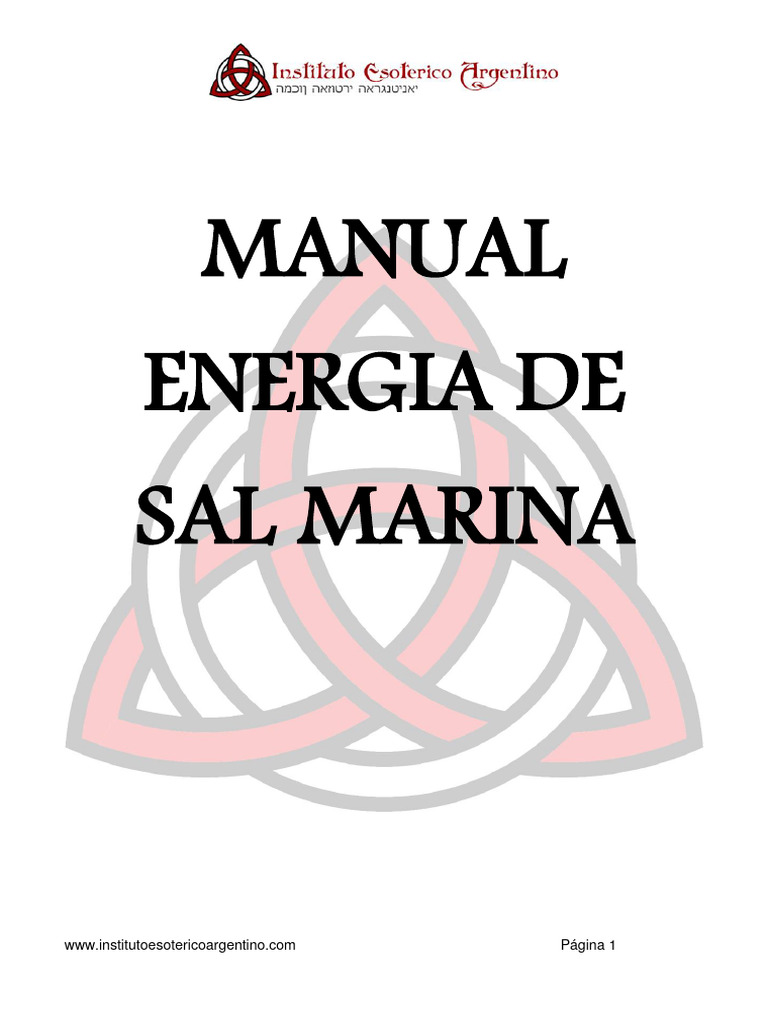 Manual Sintonizacion de Sal Marina | PDF | sal | Reiki
