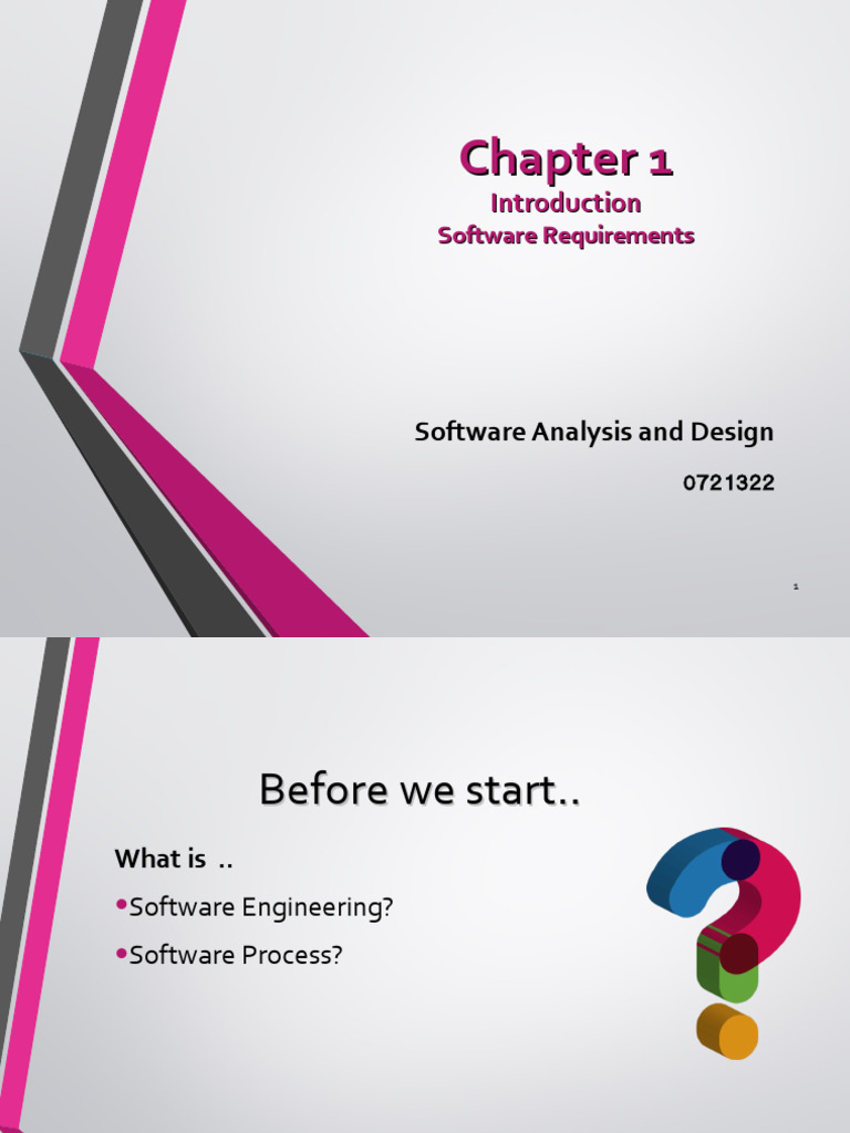 Chapter 1 | PDF | Use Case | System