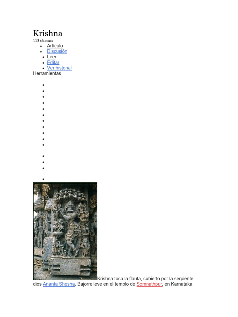 Krishna | PDF | Krishna | Hinduismo