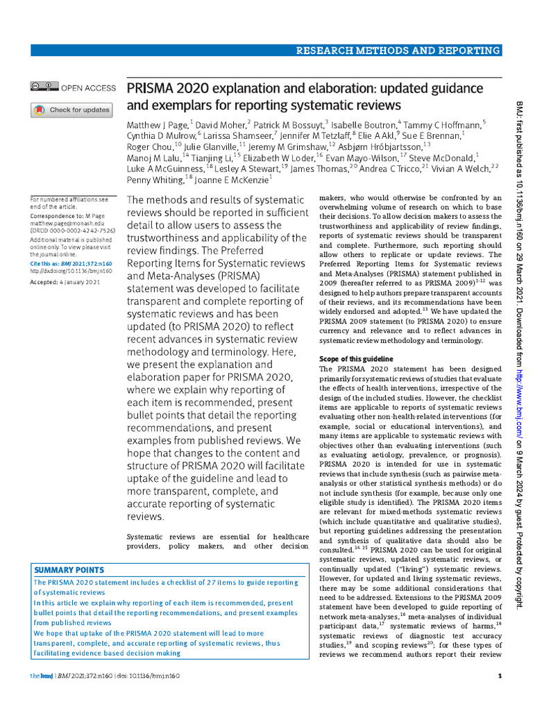 Paper Prisma 2020 | PDF