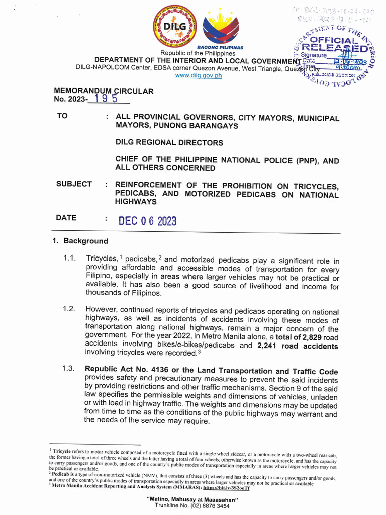 Dilg Memocircular 2023127 - 451c87933c | PDF