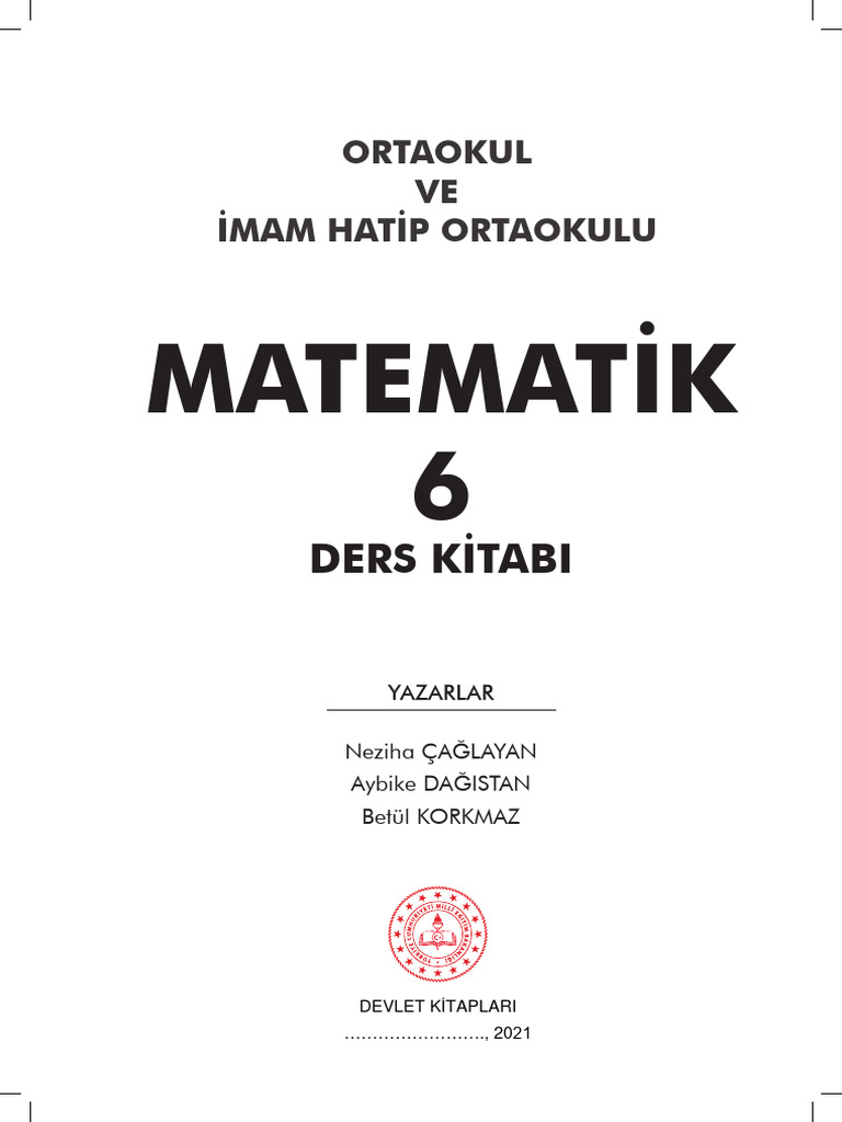 Meb 6. Sinif Ders Ki̇tabi | PDF