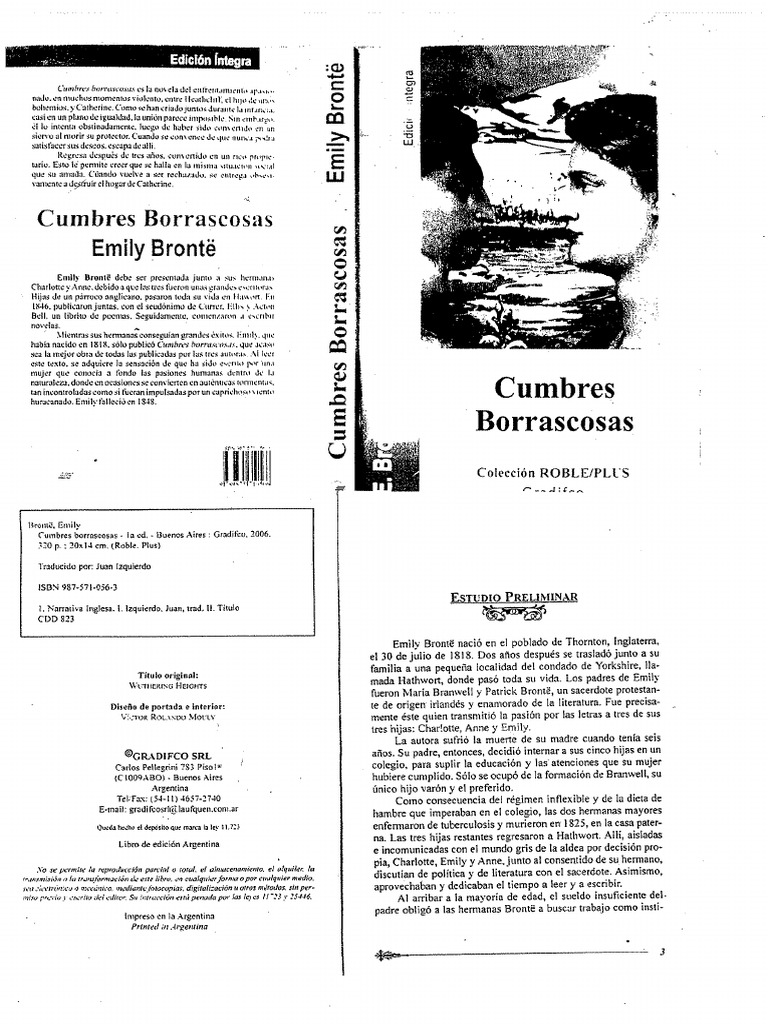 Cumbre Borrascosas | PDF