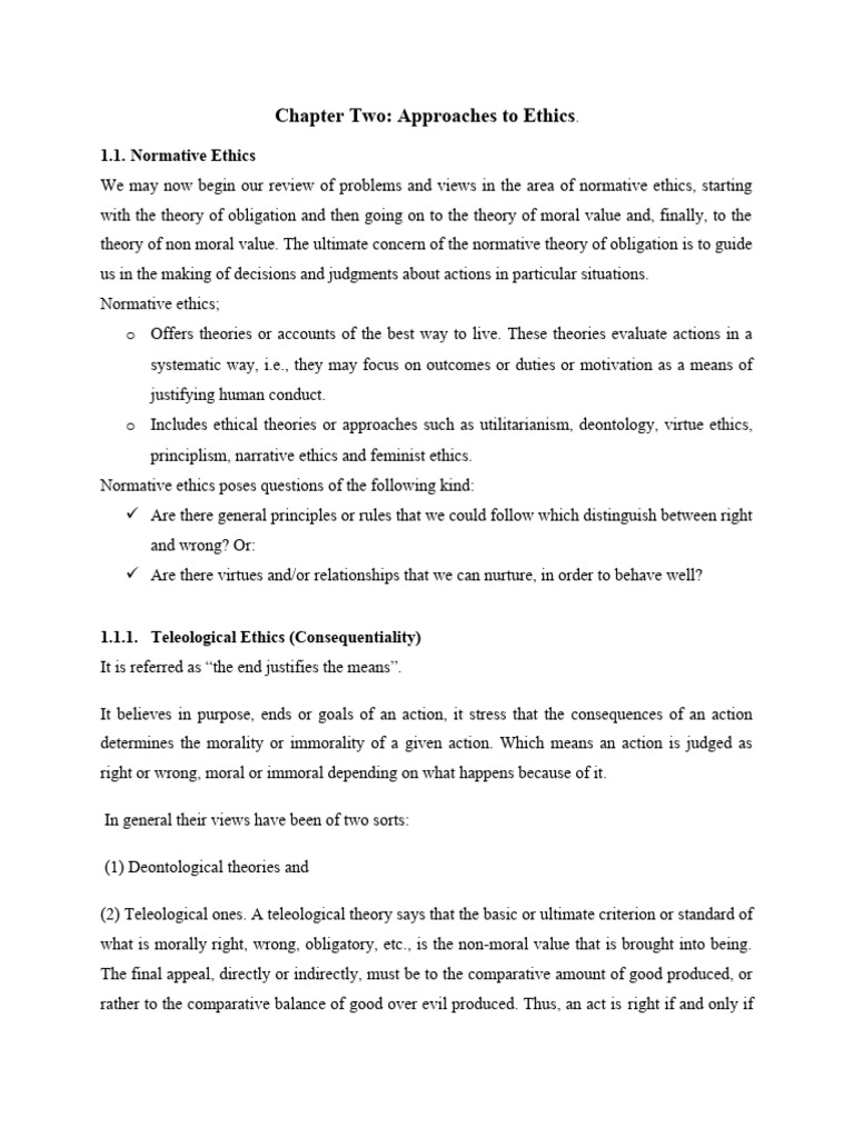 Civics Chapter 2 | PDF | Utilitarianism | Psychological Egoism