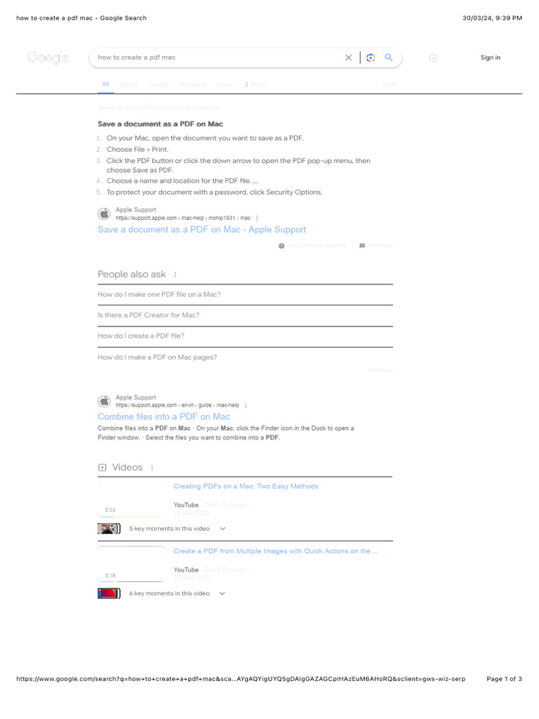 The Comprehensive PDF 30 Mar 24 | PDF | Finder (Software) | Software