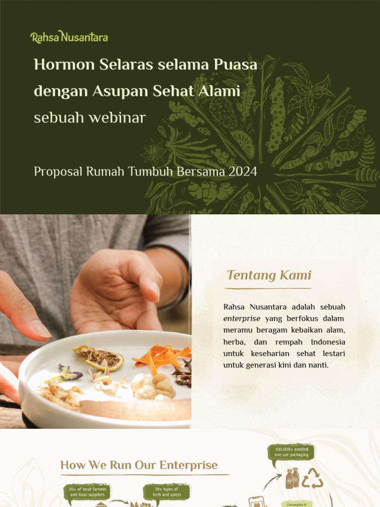 Proposal Webinar Maret 2024 - Community Partner | PDF