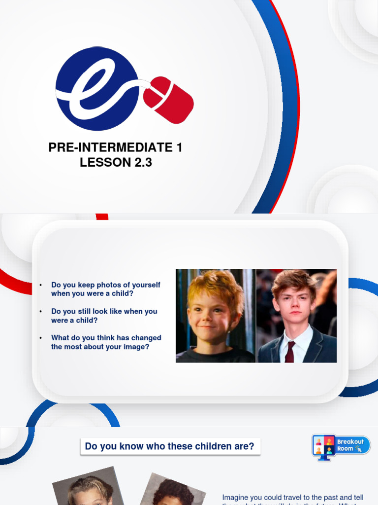 Pre-Inter 1 Lesson 2.3 | PDF | Wellness