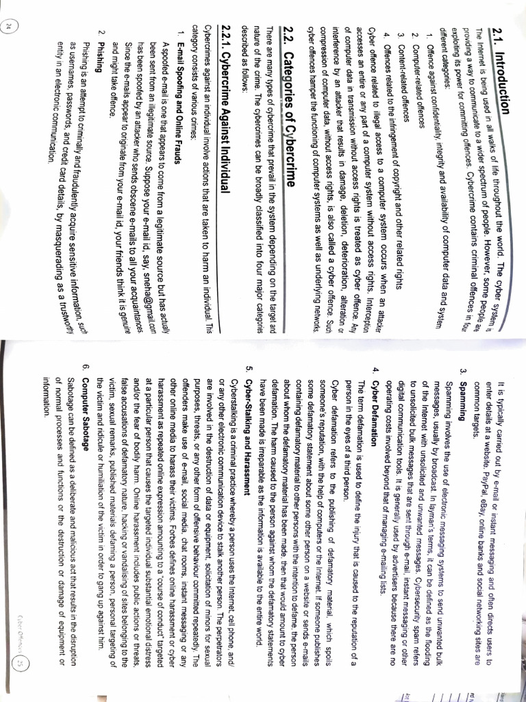 CSL Chapter 2 Ref Book | PDF | Cybercrime | Malware