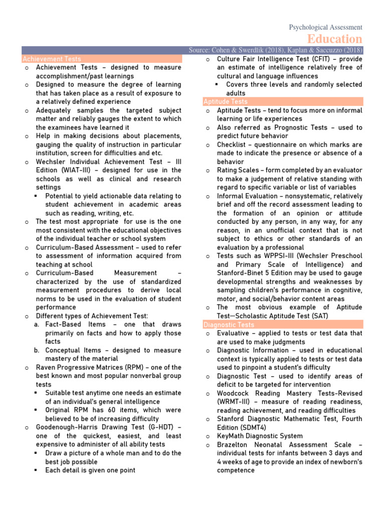Psychological-Assessment | PDF | Educational Assessment | Psychological ...