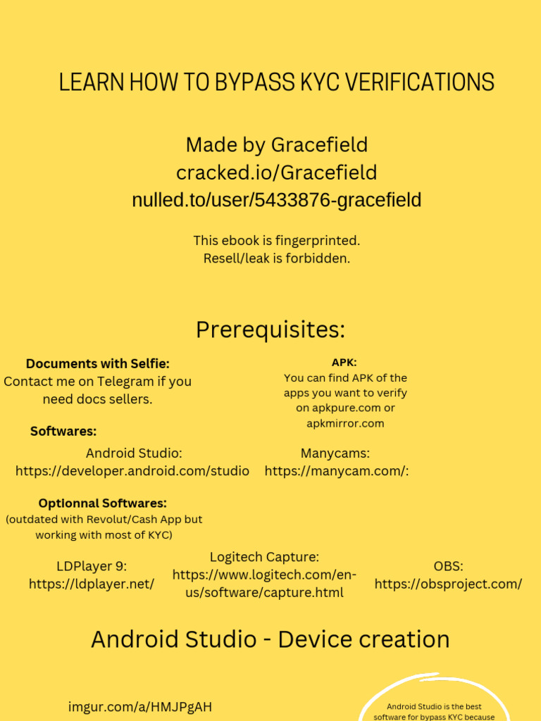 KYC Bypass | PDF | Android (Operating System) | Mobile App