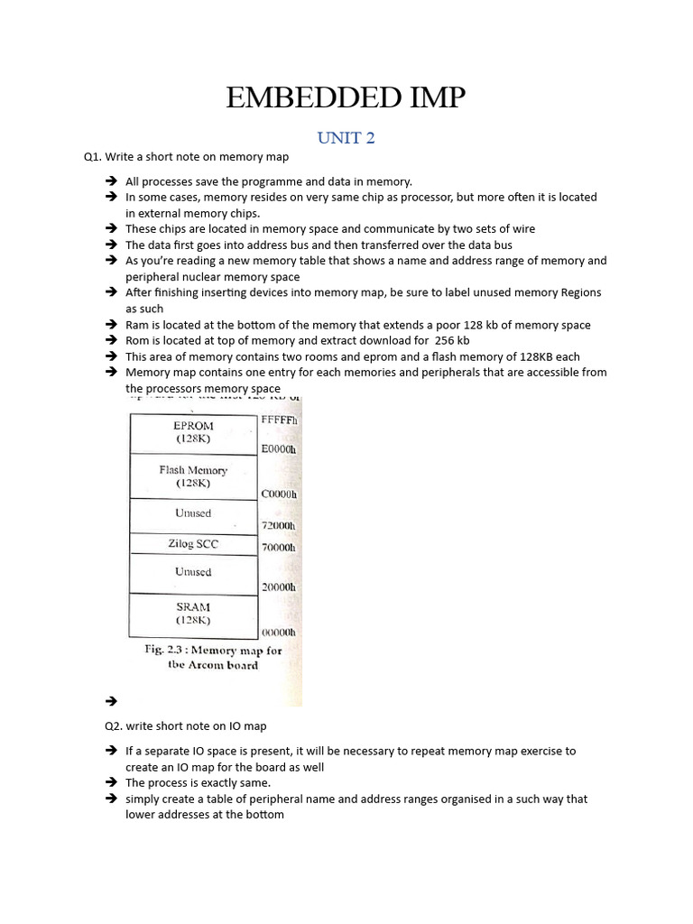 Embedded Imp | PDF | Random Access Memory | Read Only Memory