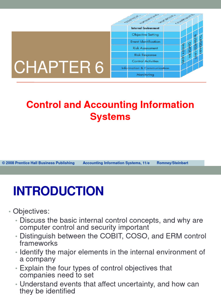 AIS - Chap. VI - Control - PV | PDF | Internal Control | Computer Security