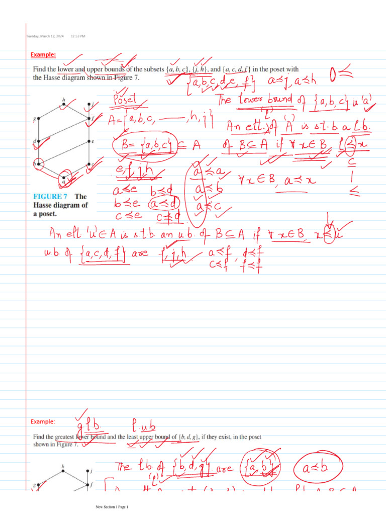 Properties of Poset | PDF