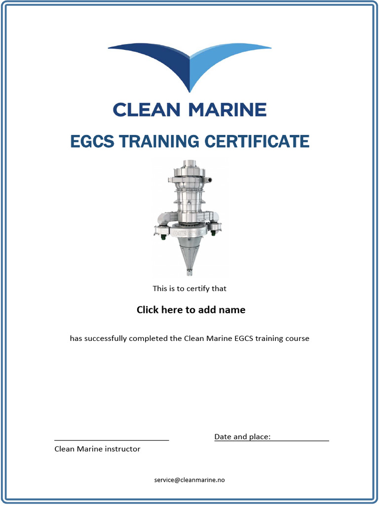 Training Certificate Template | PDF