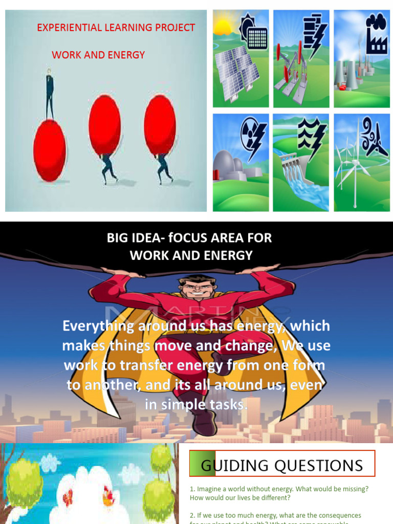 Science Elp Work and Energy | PDF | Renewable Energy | Ice