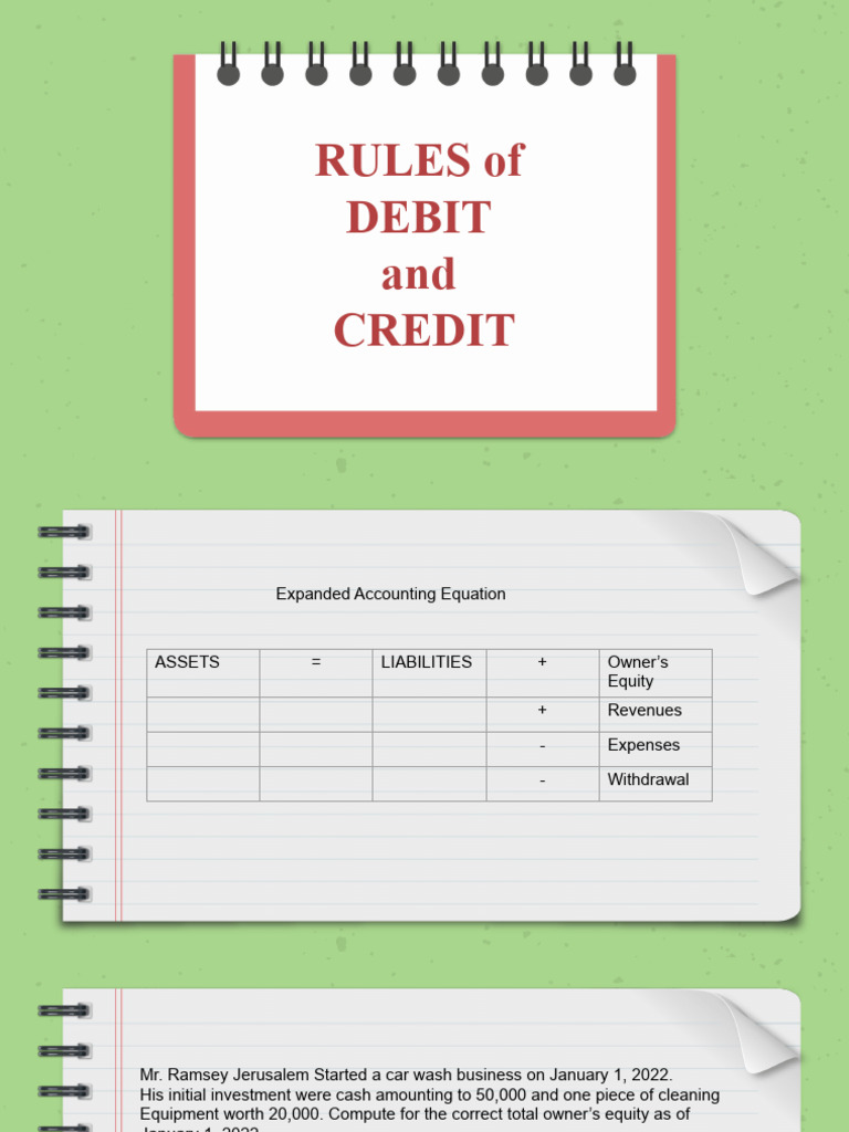 Journal and LEdger | PDF | Debits And Credits | Equity (Finance)