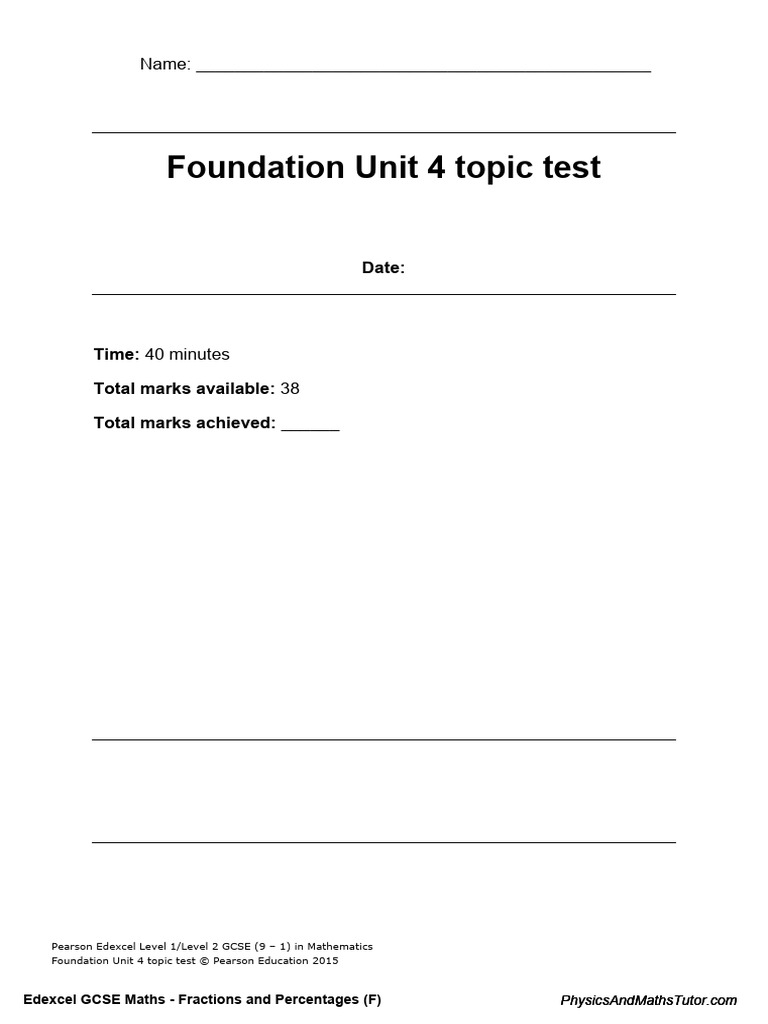 Fractions And Percentages F Pdf Numbers Arithmetic
