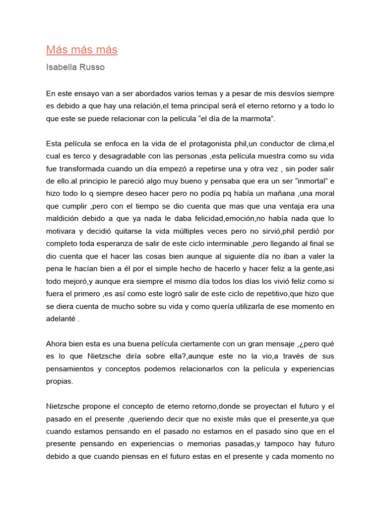 Filó | PDF | Felicidad | Friedrich Nietzsche