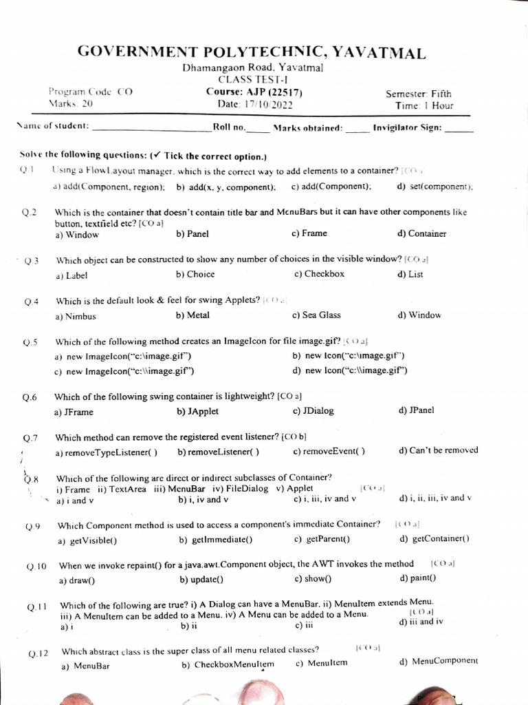 Adobe Scan 30-Aug-2023 | PDF | Object Oriented Programming | Software Engineering