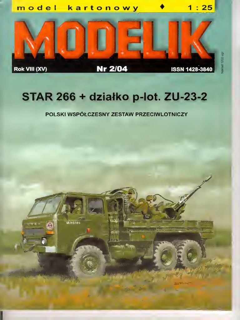 Modelik 2004.02 STAR 266 ZU-23-2 | PDF | Ouverture (échecs) | Échecs