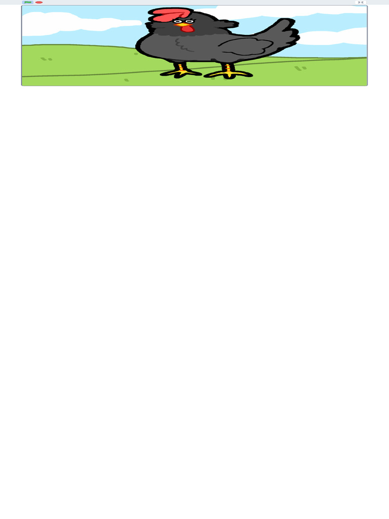 Goofy Chicken Creator On Scratch | PDF