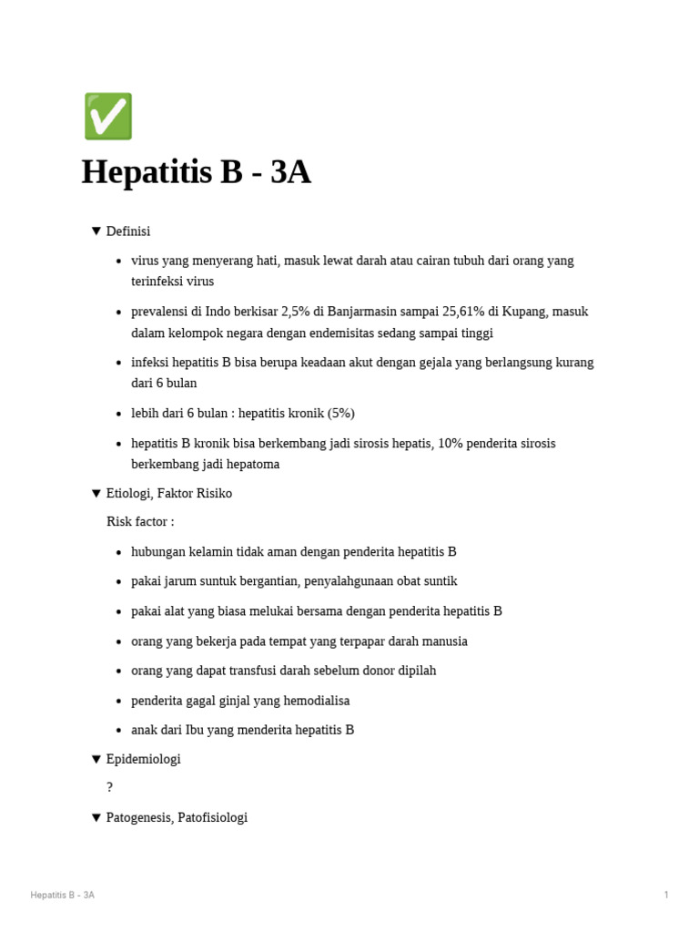 Hepatitis B | PDF