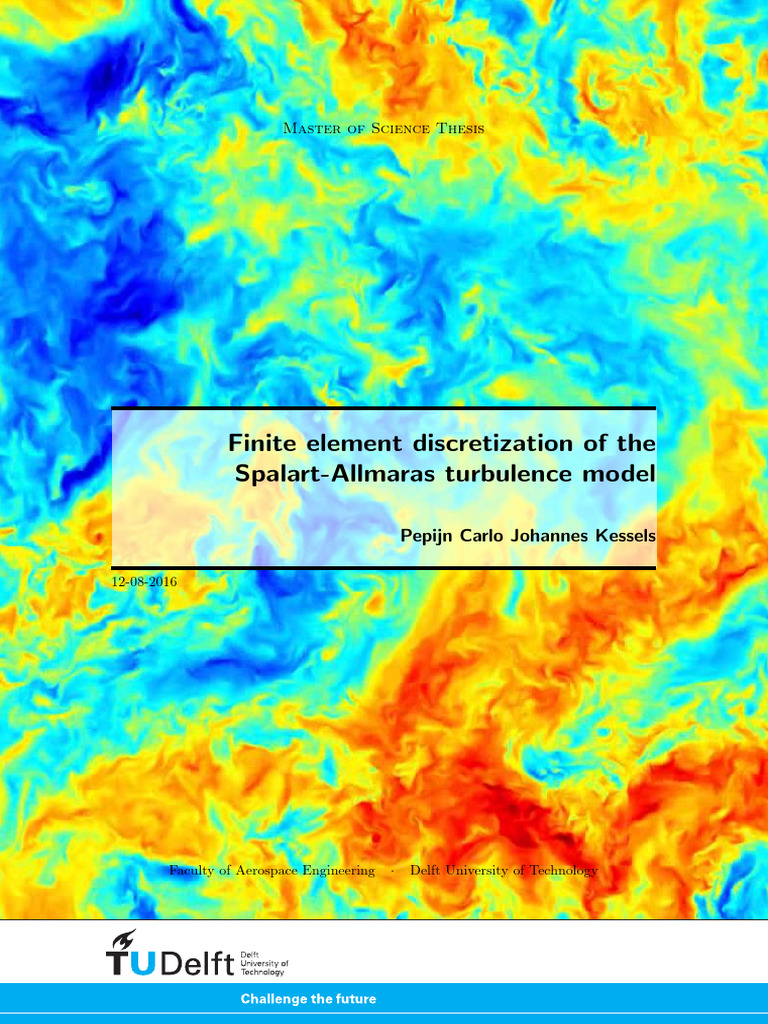MScThesis PepijnKessels | PDF | Computational Fluid Dynamics | Finite Element Method