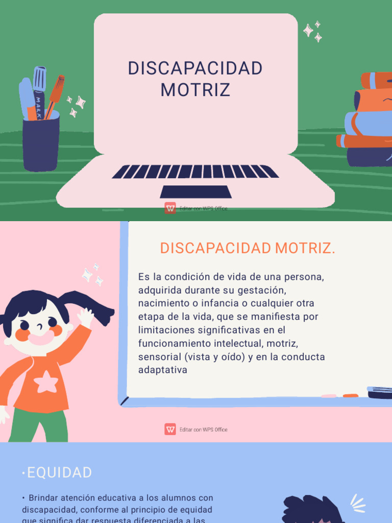 Discapacidad Motriz: Causas y Apoyos | PDF | Cerebro | Sistema nervioso ...