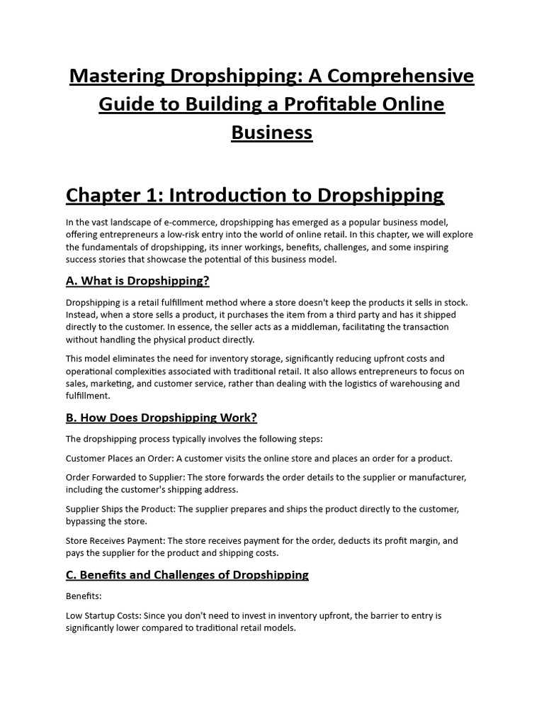 Mastering Dropshipping | PDF | Taxes | Search Engine Optimization