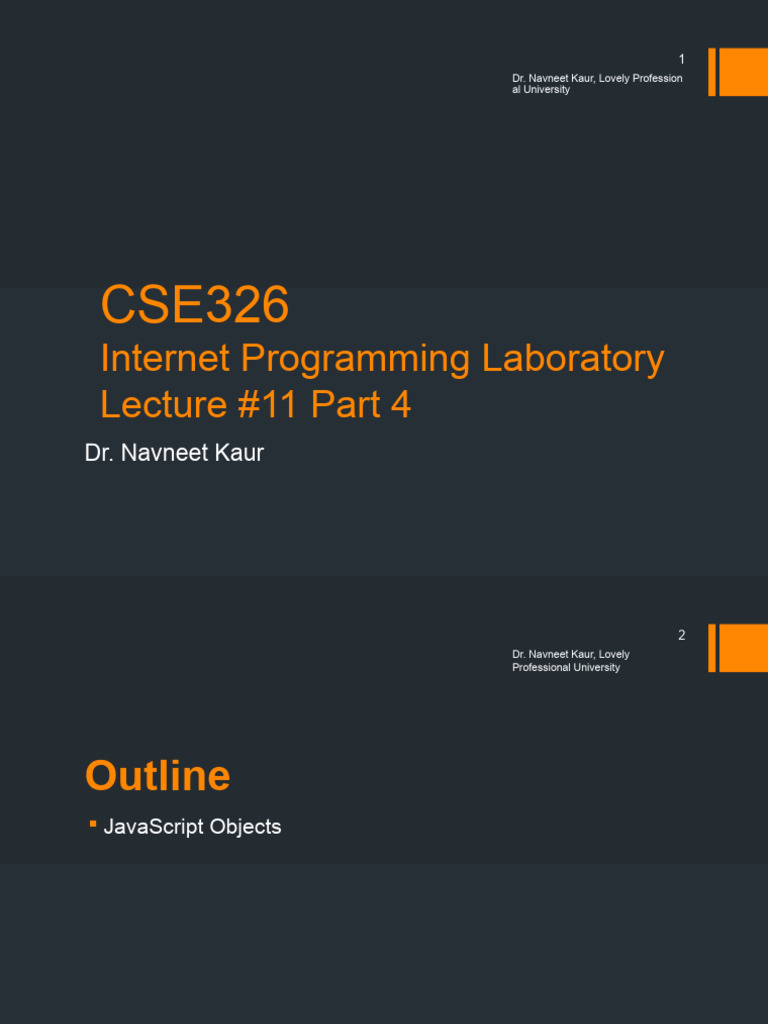 Cse326 Lec11 Part4 Pdf Object Computer Science Java Script 5802