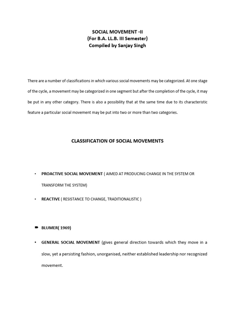 Unit 1 B | Download Free PDF | Social Movements | Marxism