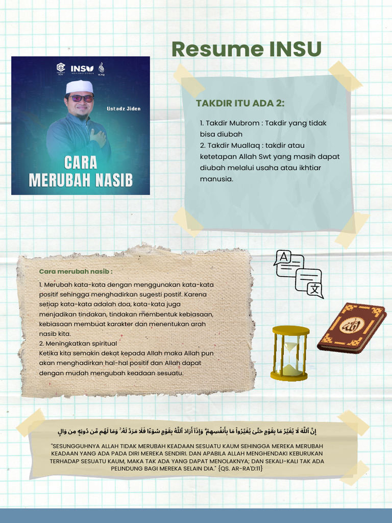 Merubah Nasib dengan Kata Positif | PDF