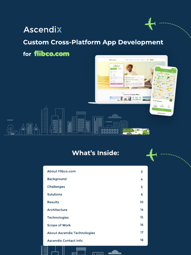 Flibco Case Study Ascendix Tech | PDF | Web Application | Xamarin