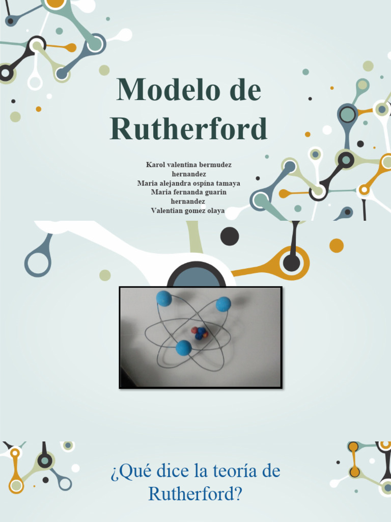 Rutherford | PDF | Núcleo atómico | Átomos