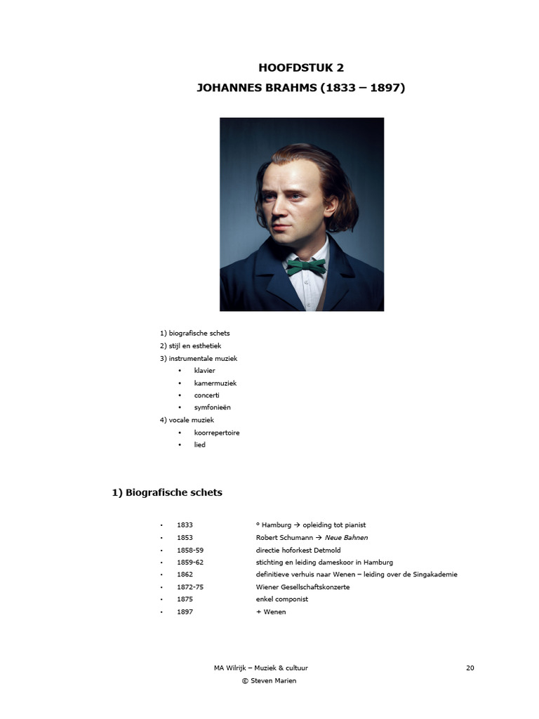 Johannes Brahms | PDF