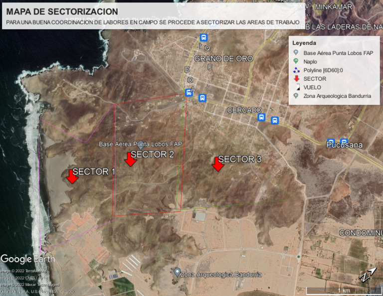 Mapa de Sectorizacion | PDF