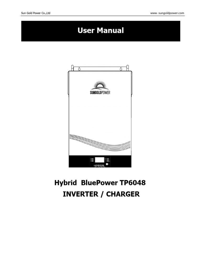 TP6048-Manual | PDF | Battery Charger | Power Inverter