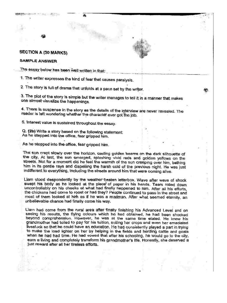 English Corrections Monthend Test | PDF