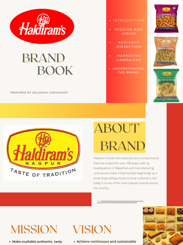 HALDIRAMS | PDF | Brand | Target Audience