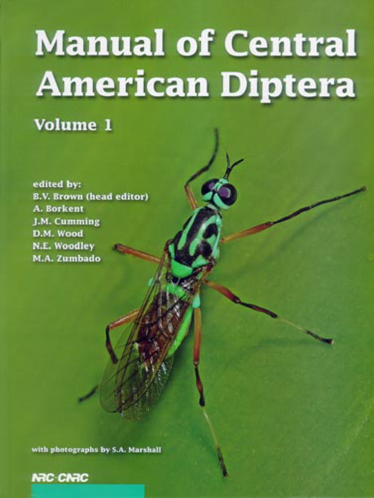 Brown Et Al (2009) - Manual of Central American Diptera V1 | PDF Brown Et Al (2009) - Manual of Central American Diptera V1 | PDF