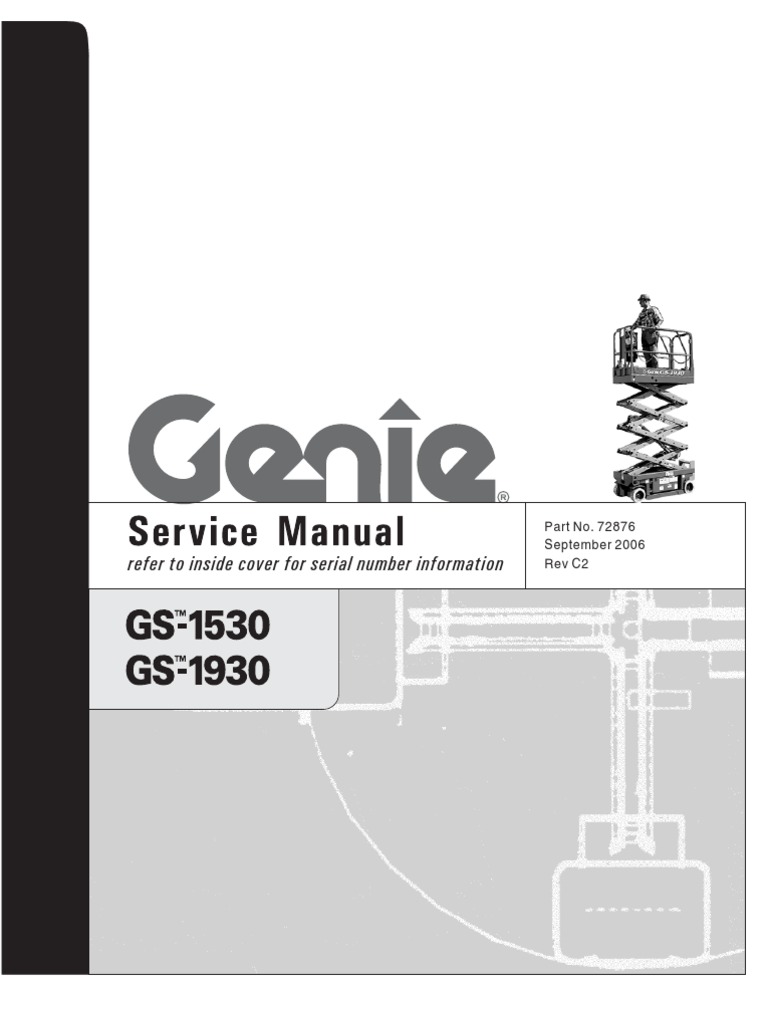 Genie Manual | PDF | Battery (Electricity) | Tire