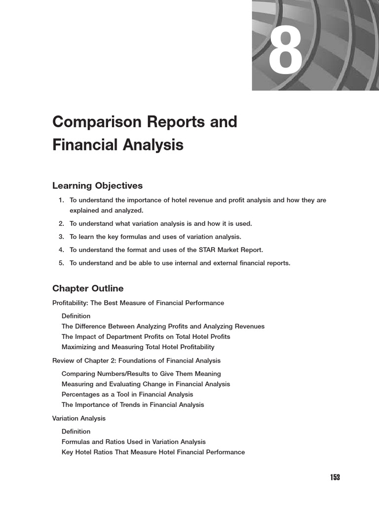 8 - Comparison Reports and Financial Analysis | PDF | Profit (Economics ...