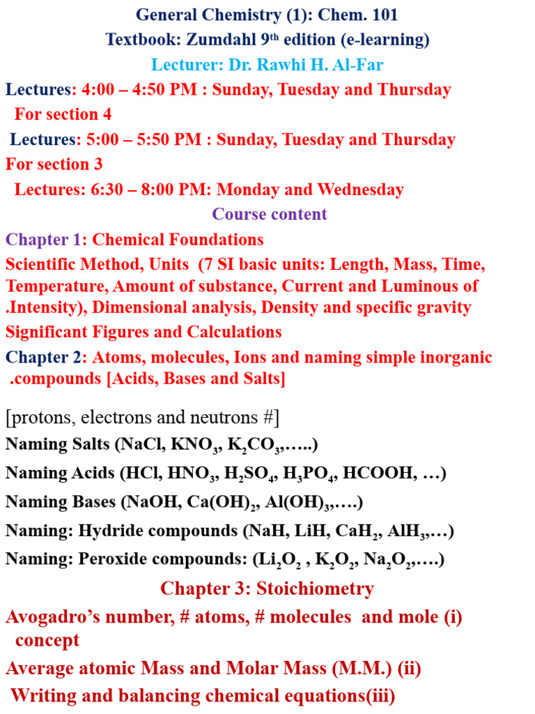 Chapter 1 GC 1 | PDF | Accuracy And Precision | Chemistry