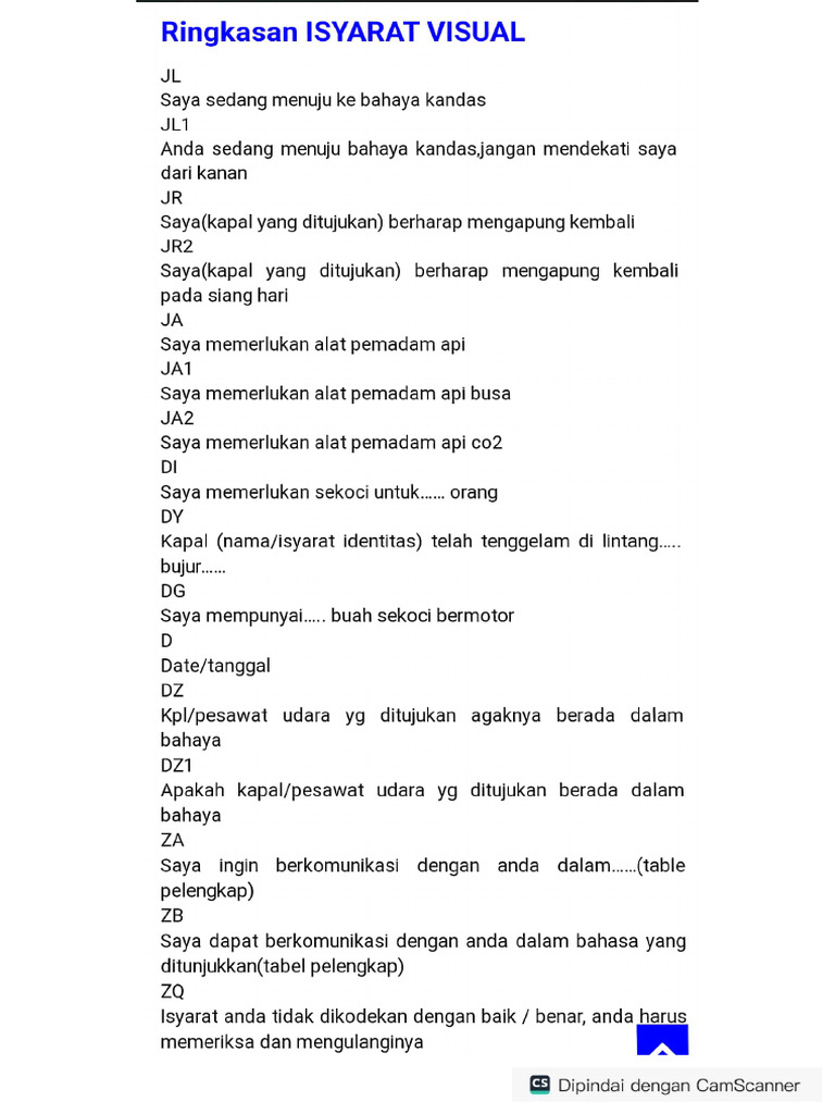 Isyarat Visual 2 | PDF
