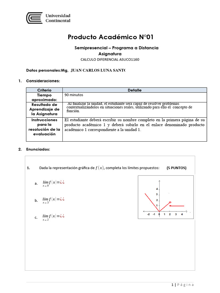 Producto Academico 01 Oficial | PDF